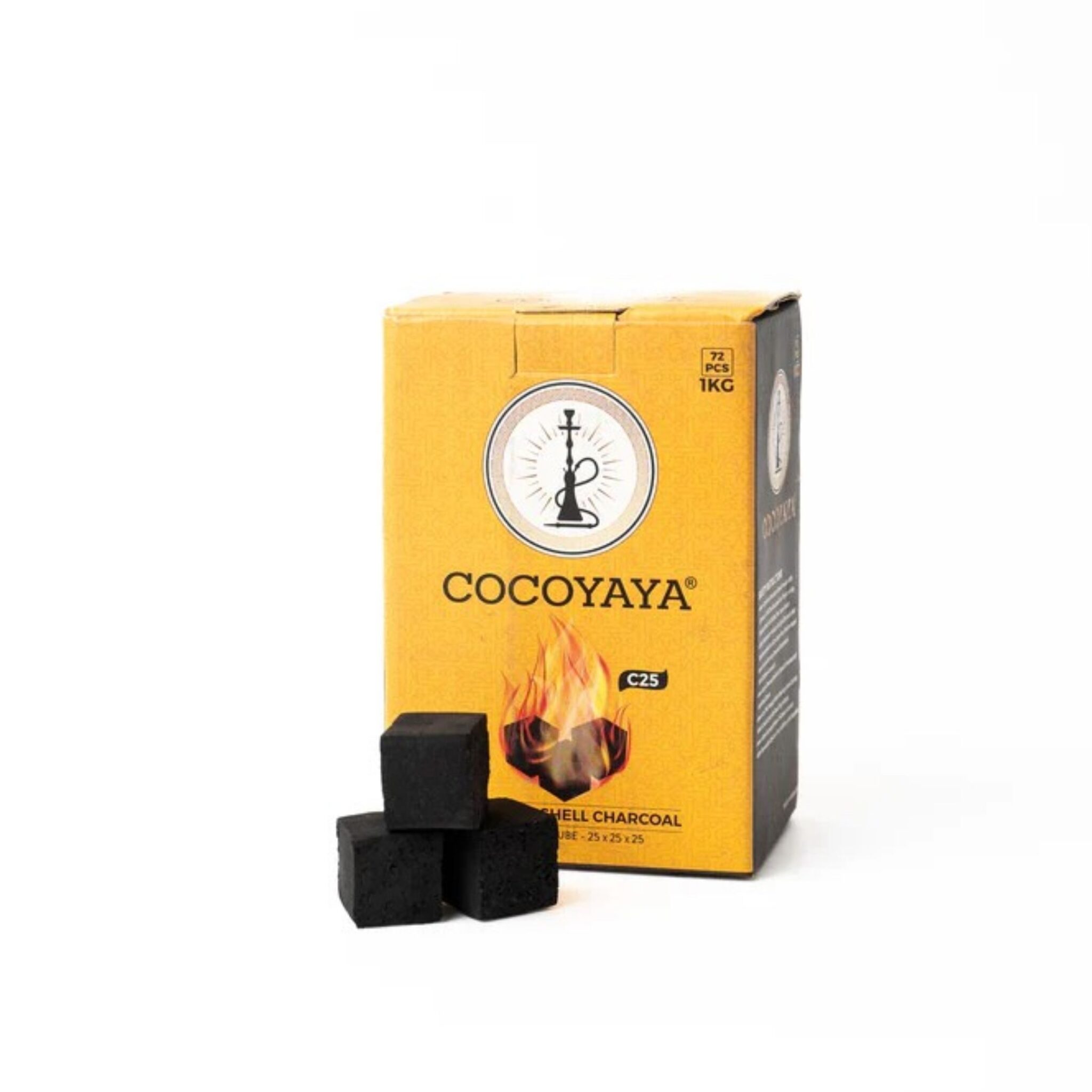 Cocoyaya Coconut Coal (1kg. - 72pcs) - Clesho